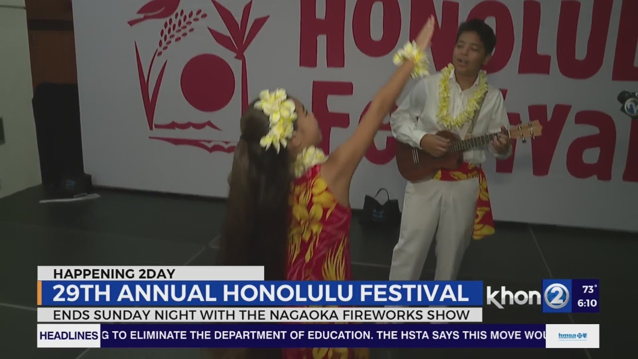 The Honolulu Festival kicks off this for it's 29th anniversary - YouTube