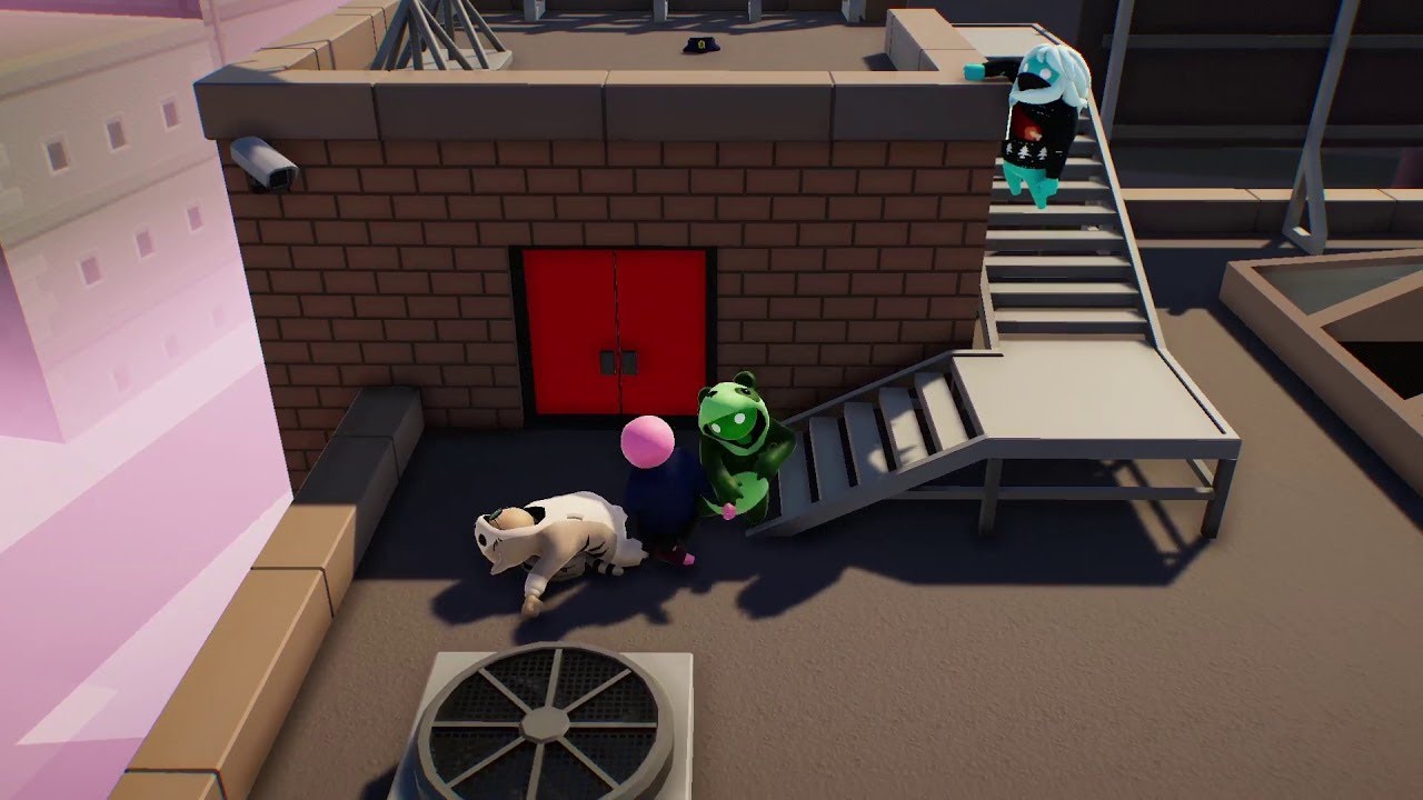 Rooftop Viewtiful (1 Hour) - Gang Beasts - YouTube