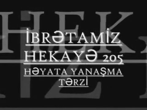 IBRETAMIZ HEKAYE 205