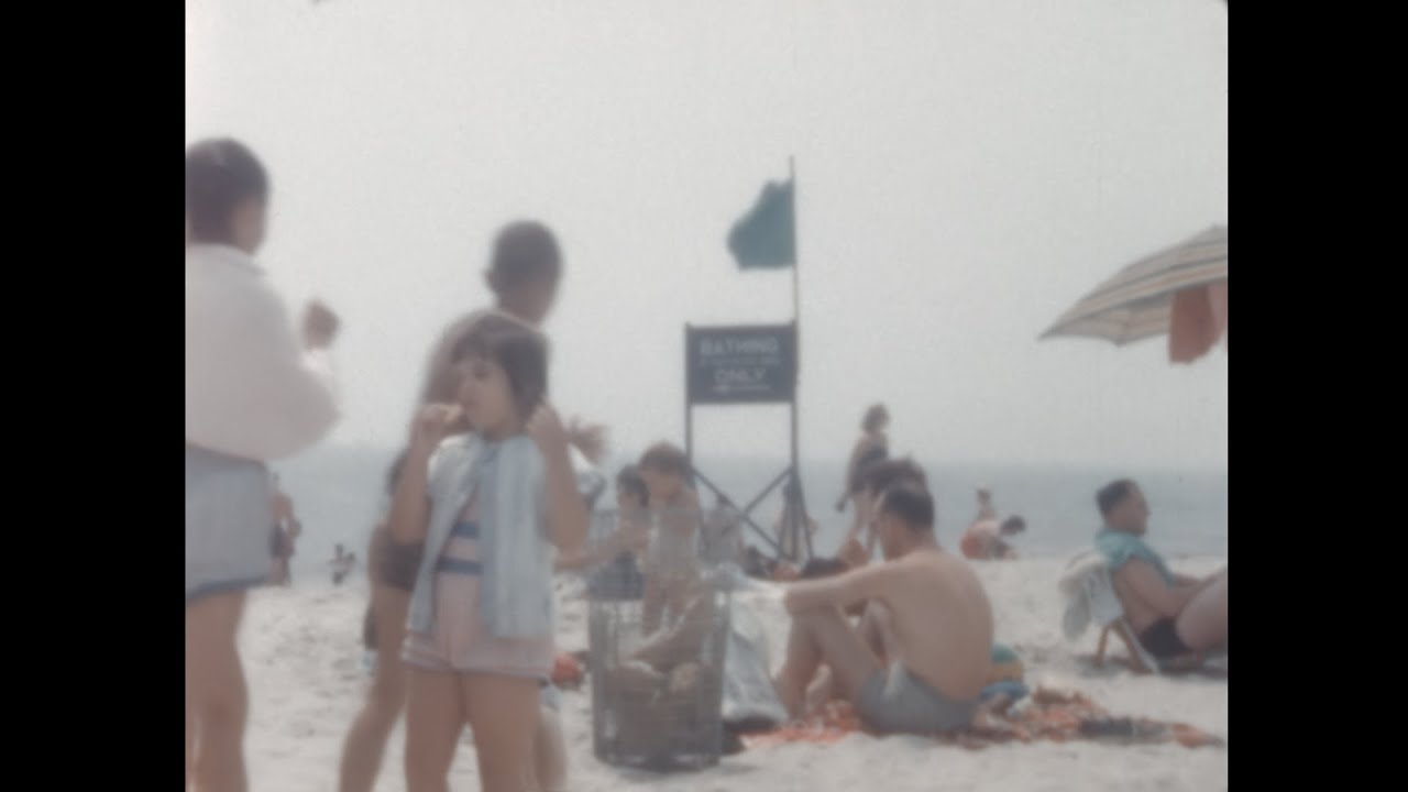 Americana 1950s: the beach archive footage - YouTube