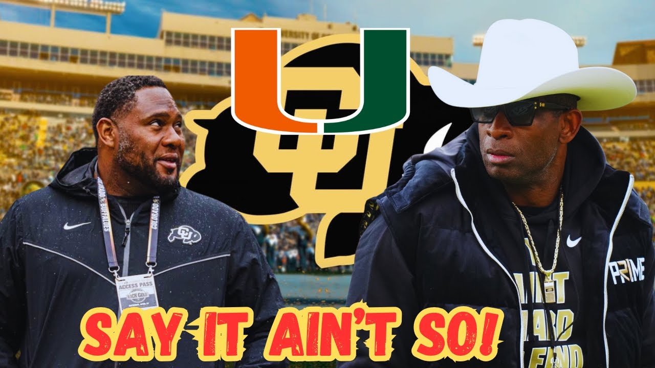 Colorado Fans in Shock as Coach Lewis Heads to Miami! - YouTube