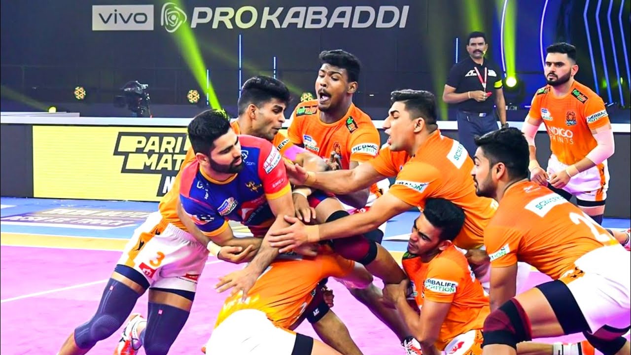 pro kabaddi league highlights | pkl live match today | pro kabaddi live ...