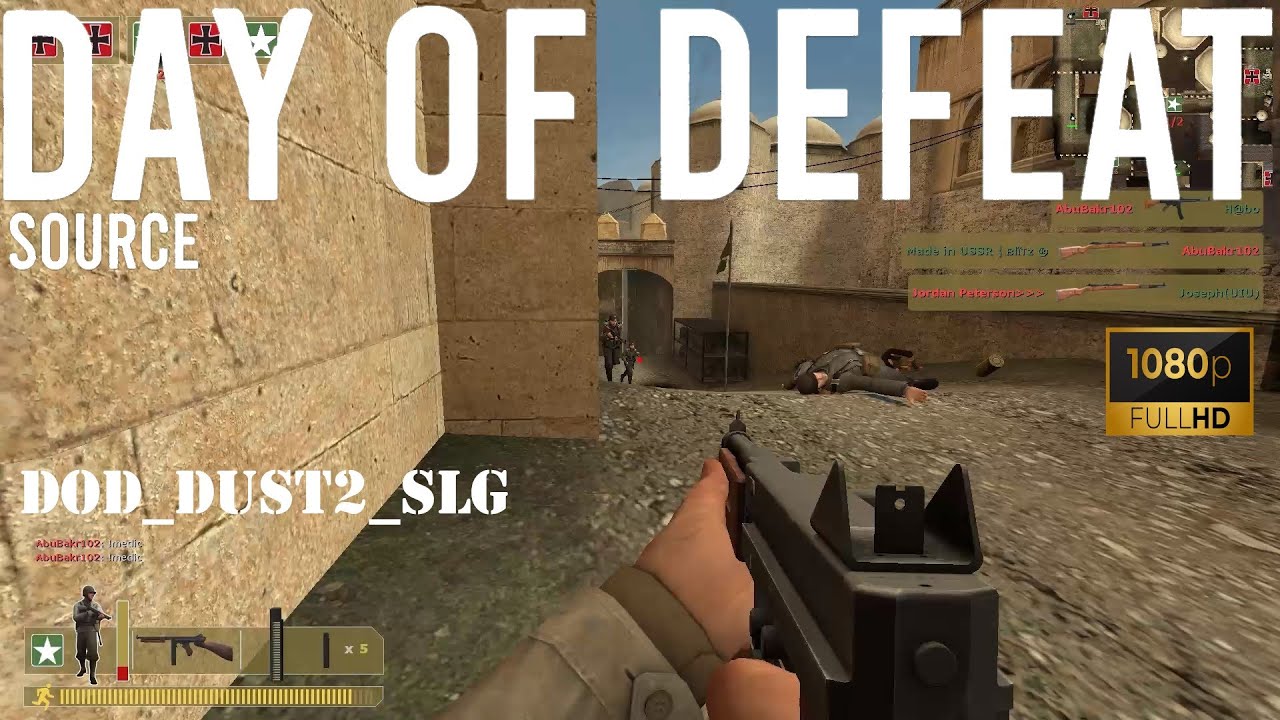 Day of Defeat Source - Professional Assault - dod_dust2_slg (42-36 ...