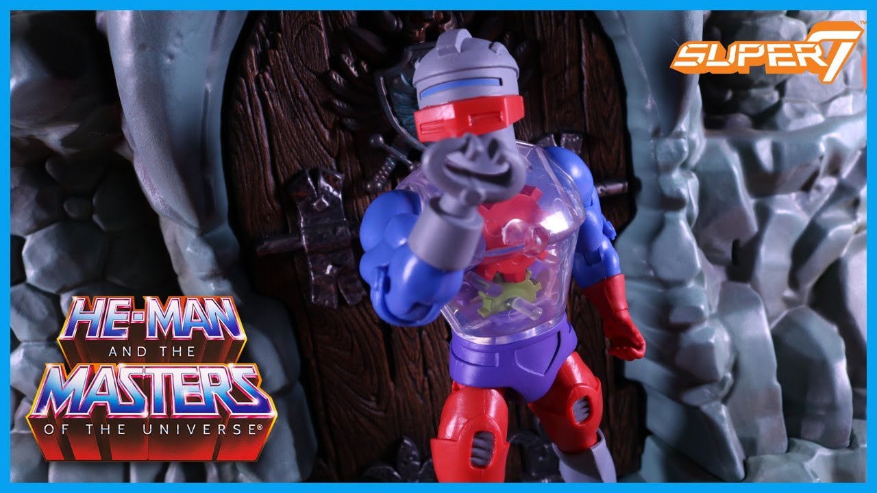 Super7 Masters of the Universe Classics Club Grayskull FILMATION ROBOTO ...
