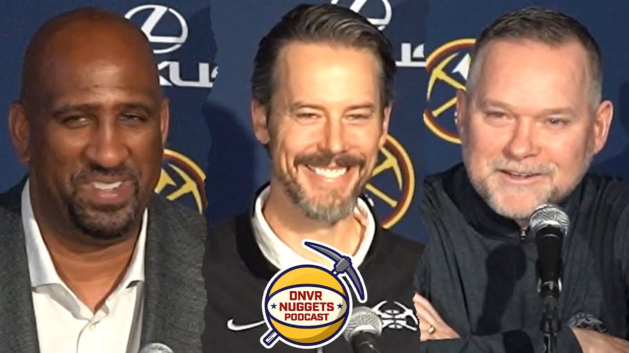 Michael Malone, Calvin Booth, & Josh Kroenke on BIG TIME Nuggets Offseason & More - YouTube