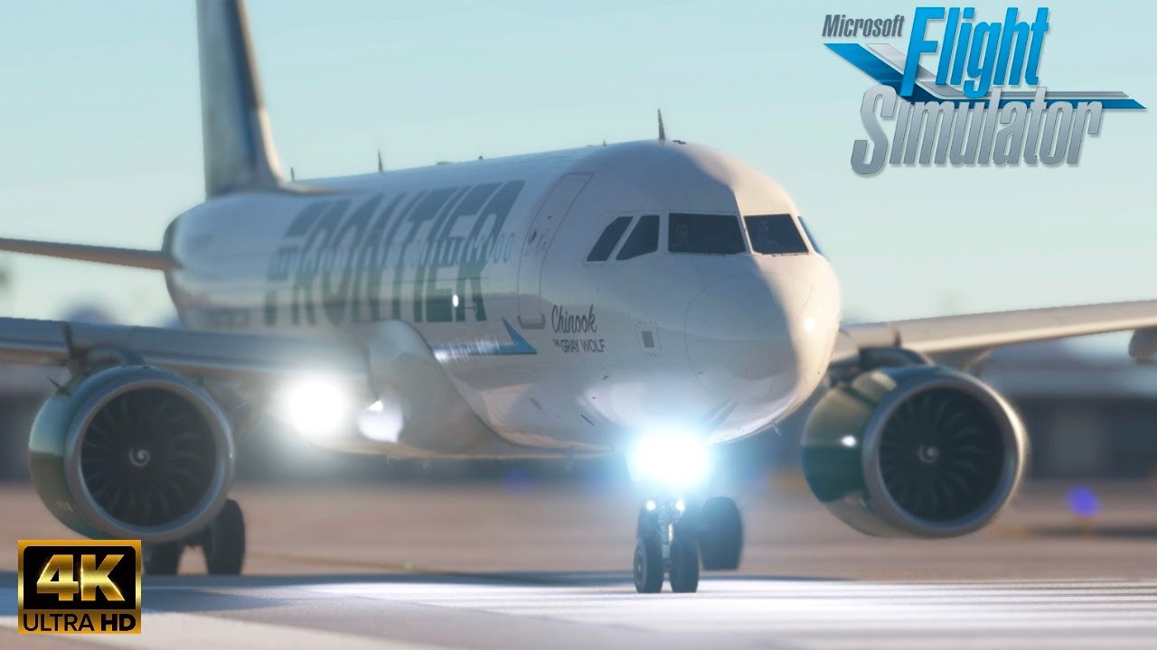 Frontier Airlines A320 Neo | Phoenix ︎ San Francisco | Microsoft Flight ...