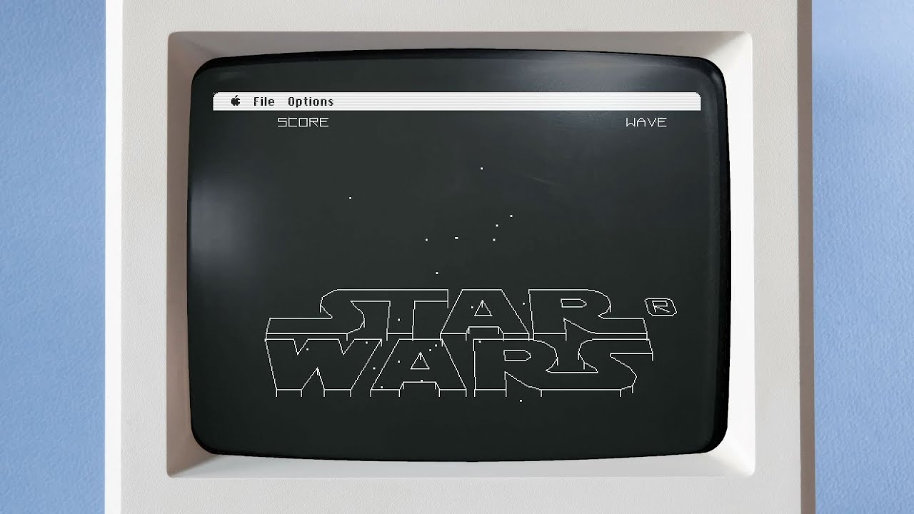 Star Wars (1984, Mac "classic" gameplay) - YouTube
