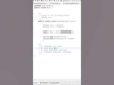 Java Interview Questions | Character Arrays| Strings😱🤯 #shorts #java ...