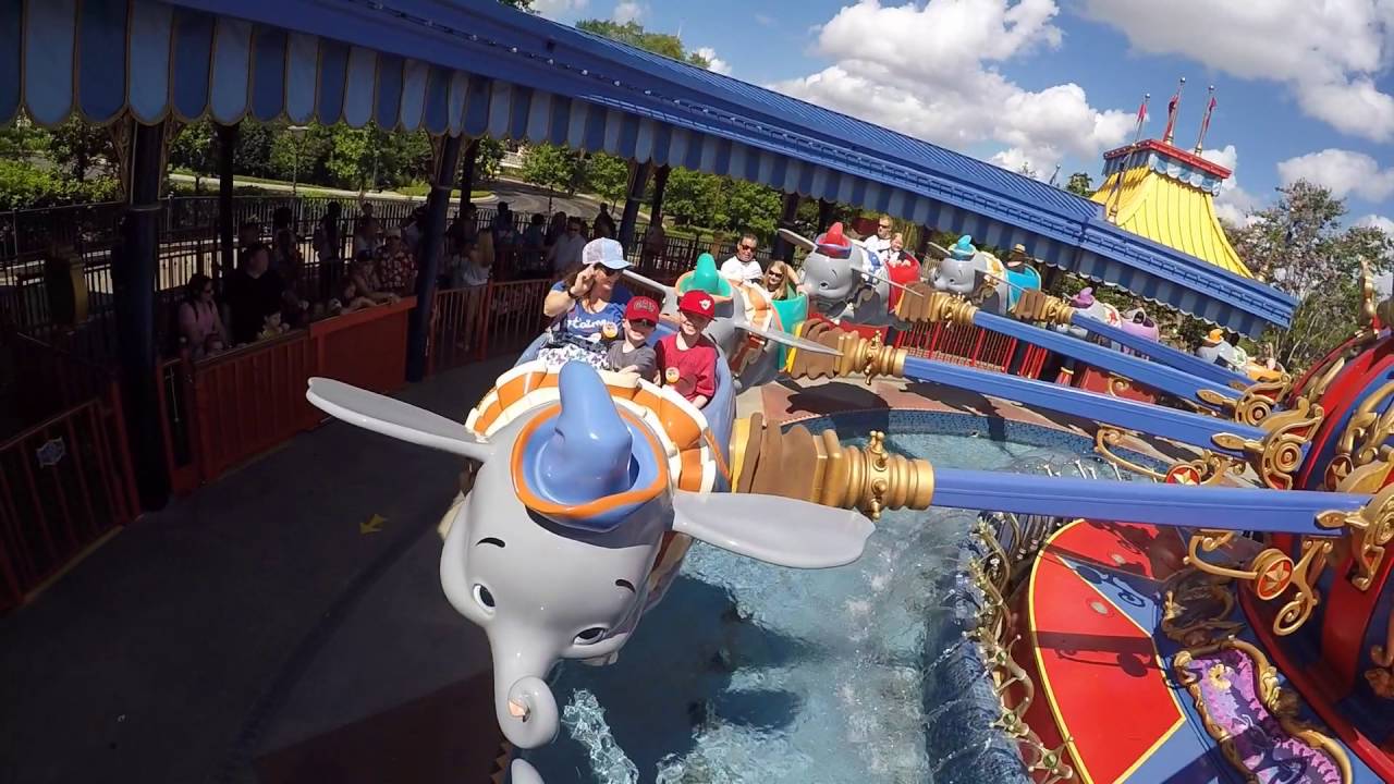 Dumbo Magic Kingdom 2016 - YouTube