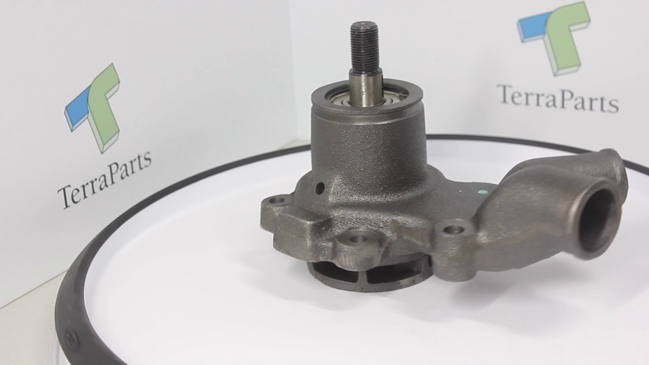 4W7684 Water Pump for Cat Applications - YouTube