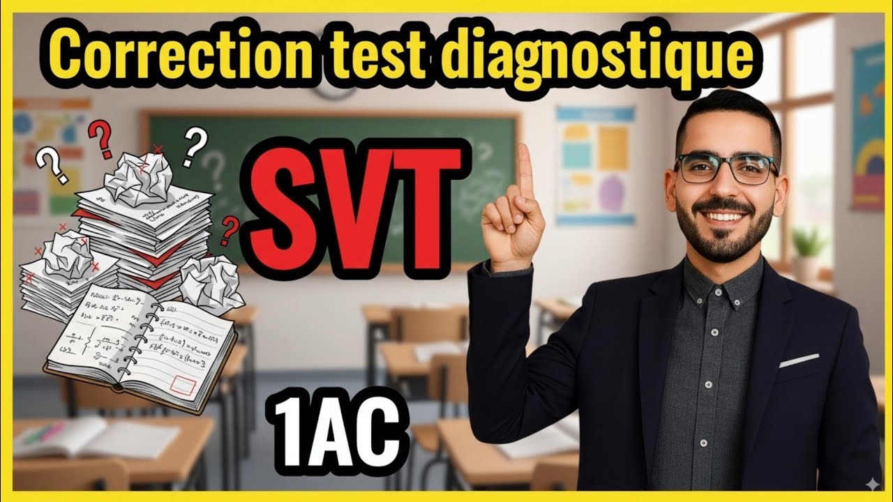 Évaluation diagnostique SVT – 1ère Année Collège - YouTube