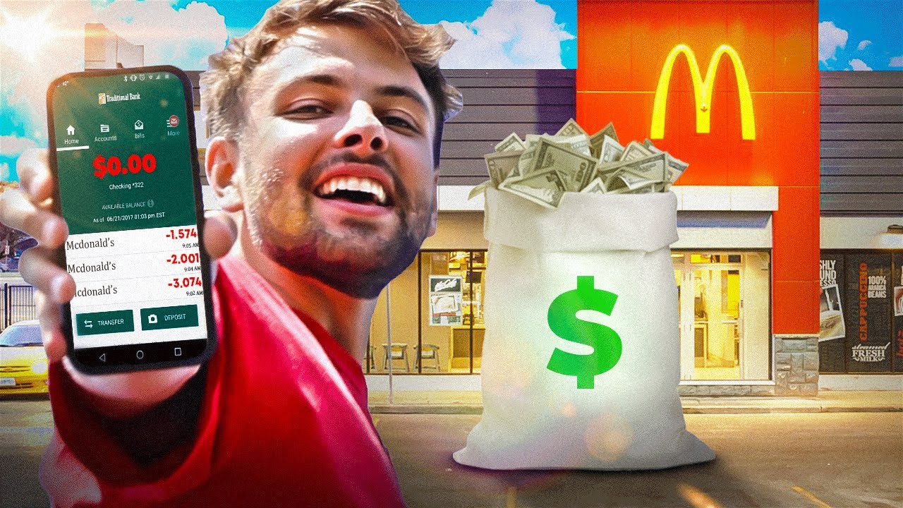 PAYING FOR EVERYONE'S MEAL AT MCDONALD'S - YouTube