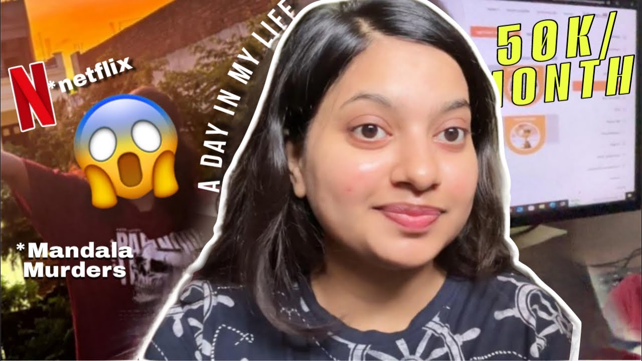 A day in my life ️ Middle class girl romanticising her routine🎀 Working ...