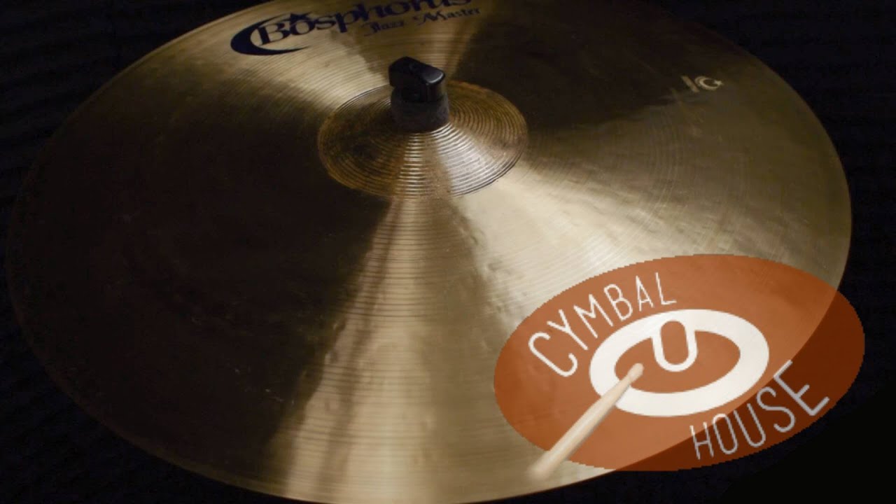 Bosphorus Jazz Master 22" Ride 2330 g - YouTube