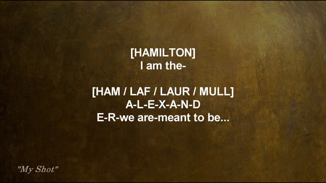Hamilton Full Soundtrack Lyrics + Cut Content - YouTube