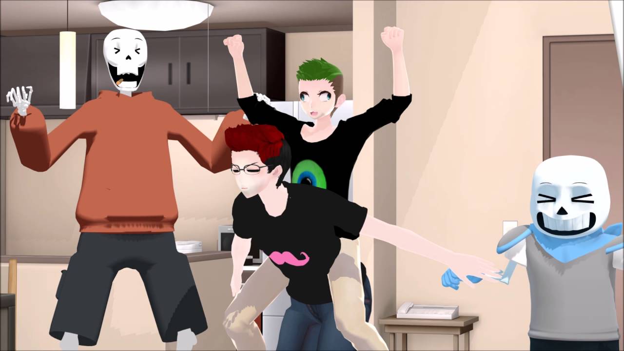 [MMD] Septiplier - La Boomba (ft. Underswap) - YouTube