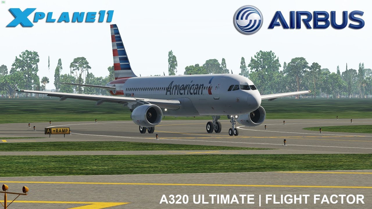 Airbus A320 Ultimate beta | XP11.10b4 | Primeiro voo - YouTube