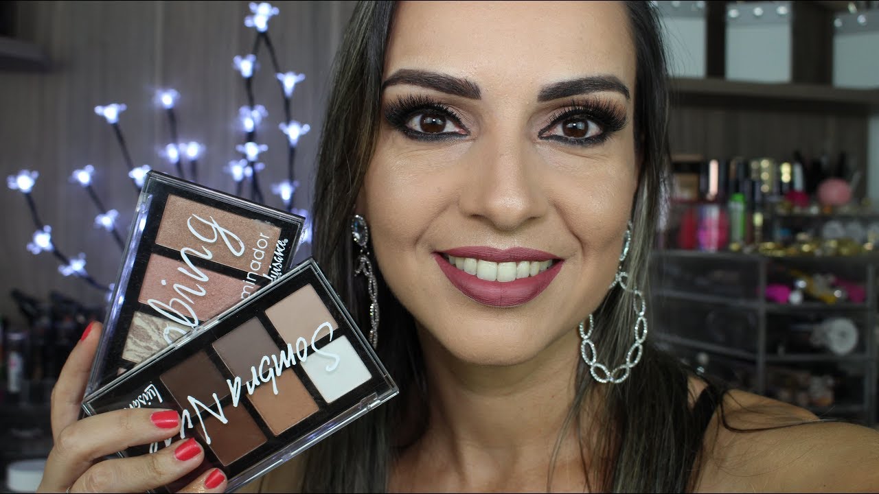MAQUIAGEM COM LUISANCE - YouTube