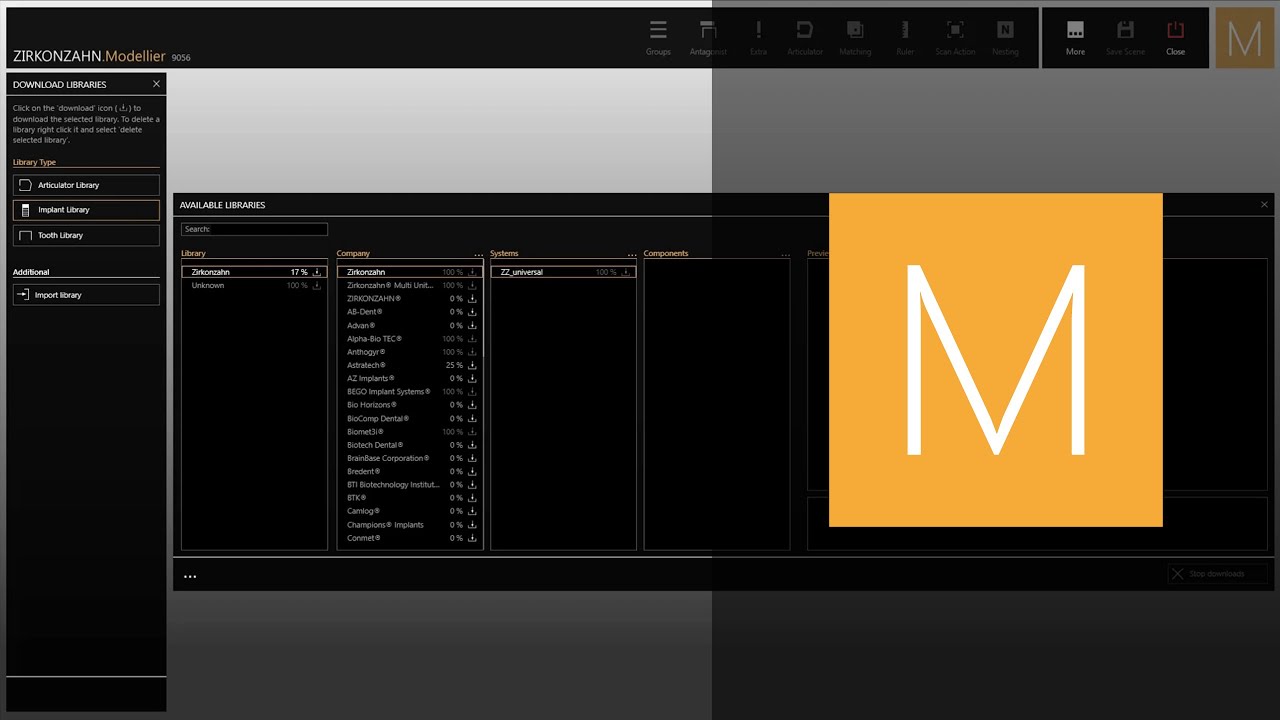 Download Center integrated in Zirkonzahn.Modellier | Zirkonzahn ...