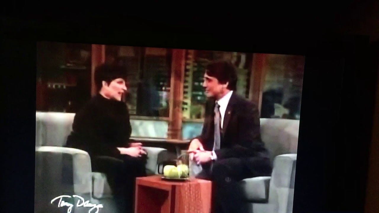 Liza Minelli sing for Tony Danza - YouTube