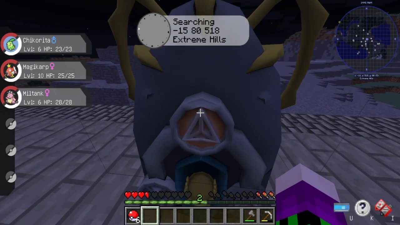 Pixelmon Champions ep 3: trying to catch a rideable pokemon - YouTube