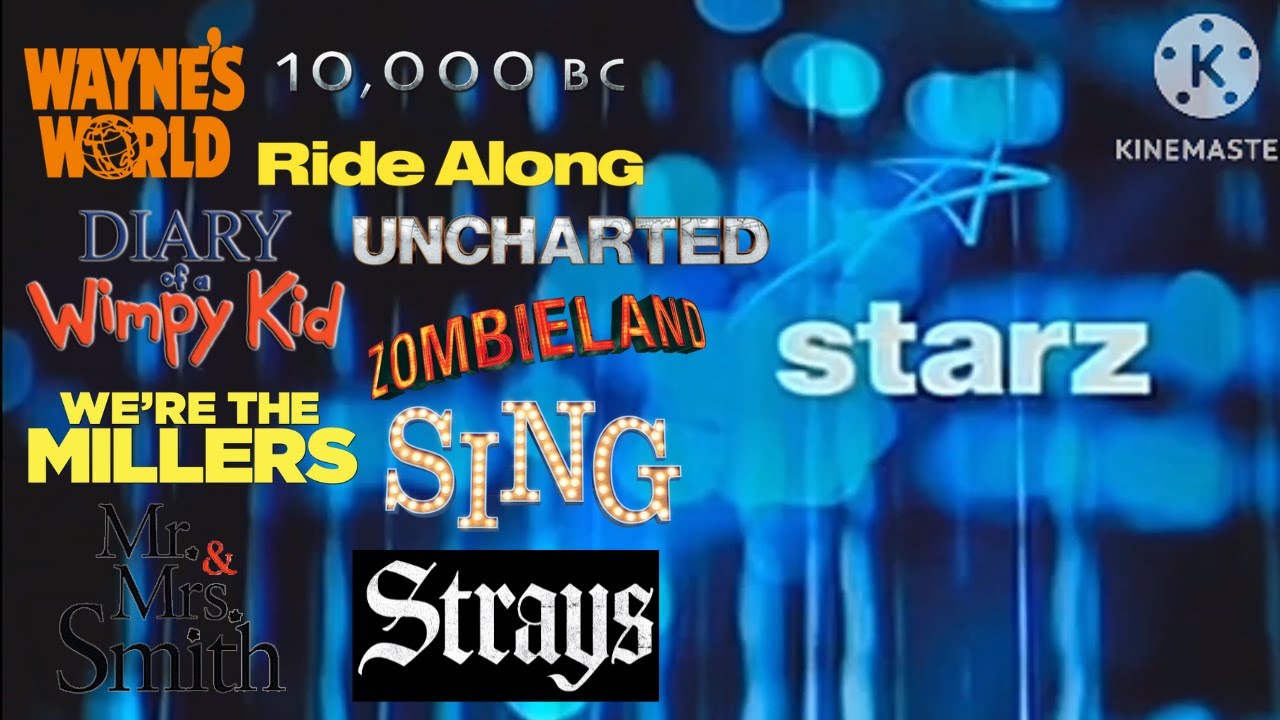Starz (2005-2008) Logo With Random Movie Titles (Version 4) - YouTube