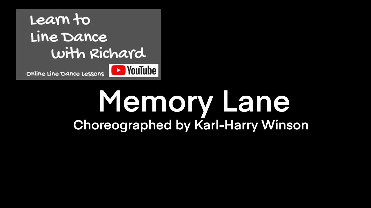 FREESTYLE IMPROVER LINE DANCE - Memory Lane - YouTube