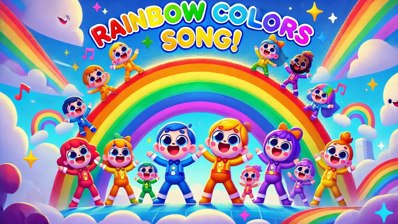 Rainbow Colors Song 🌟 | Learn Colors, Dance & Sing Along! | Kids ...