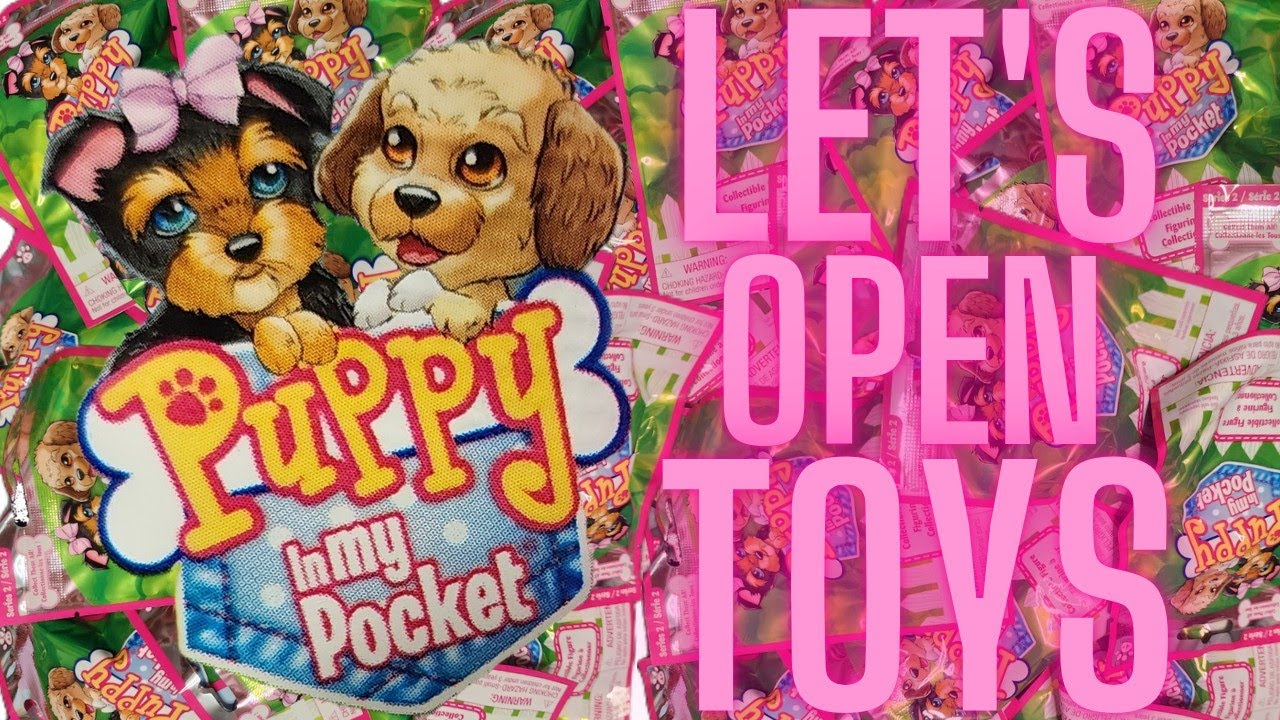 Puppy in my Pocket Mystery Dog Dollar Tree Toy Opening Adult Collector ...