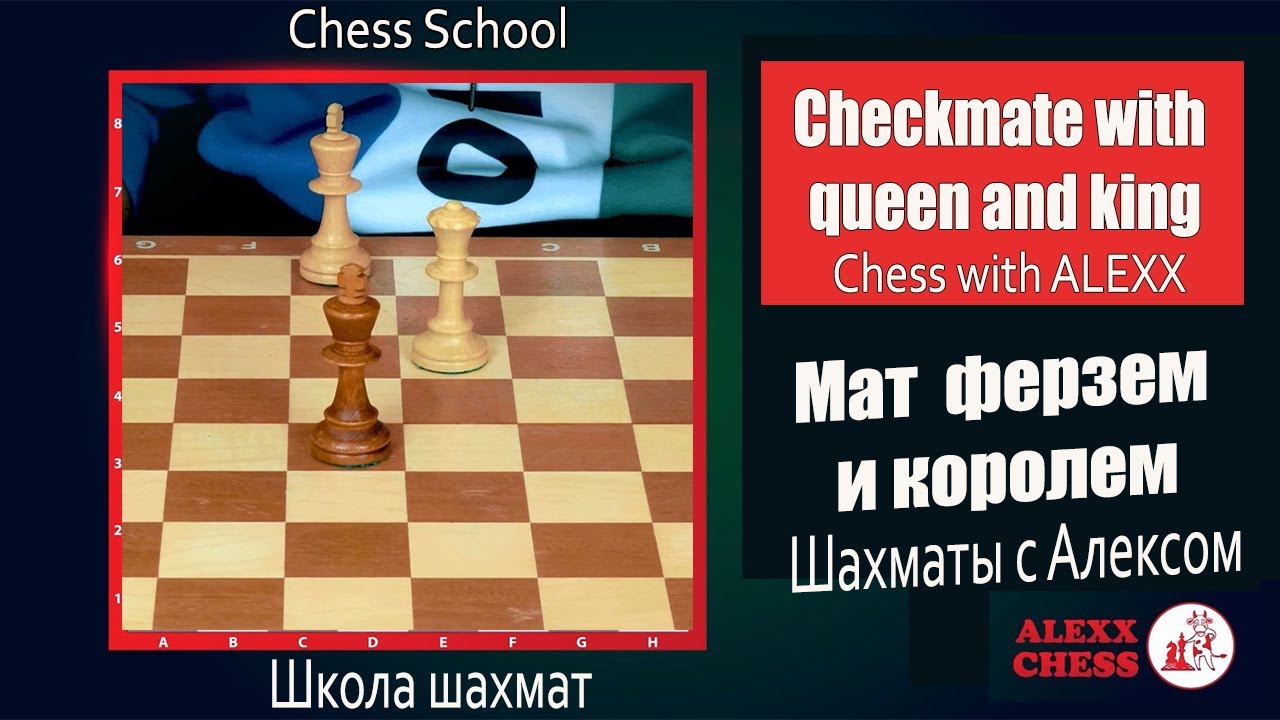 Interesting check and checkmate. Checkmate with queen and king only ...