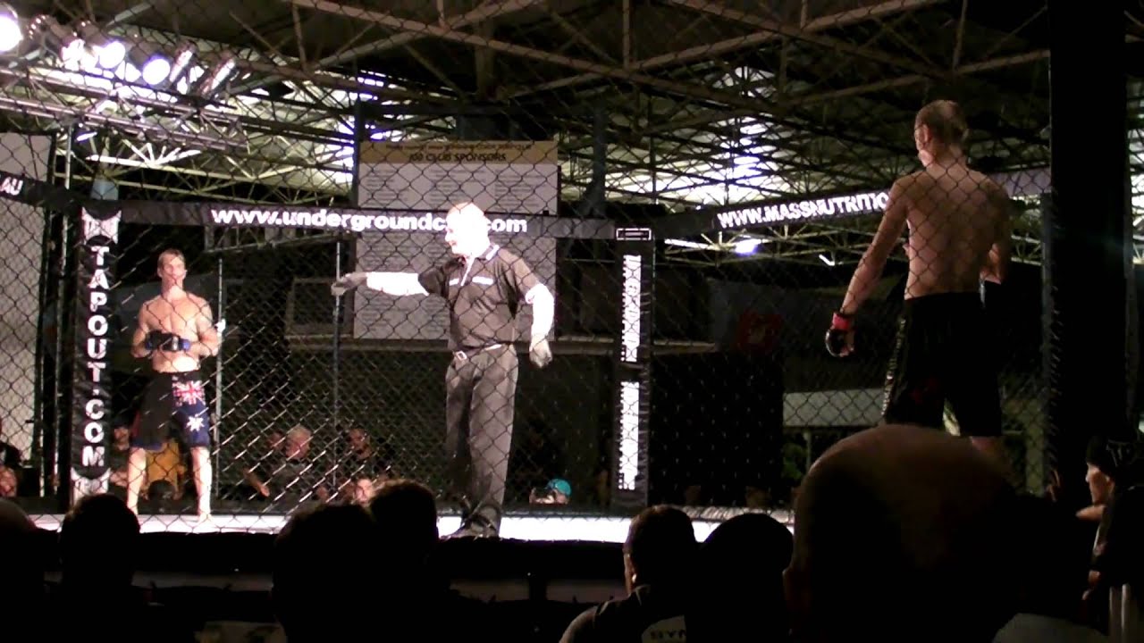 Mitch Warner winner by TKO Underground MMA December 2010 - YouTube