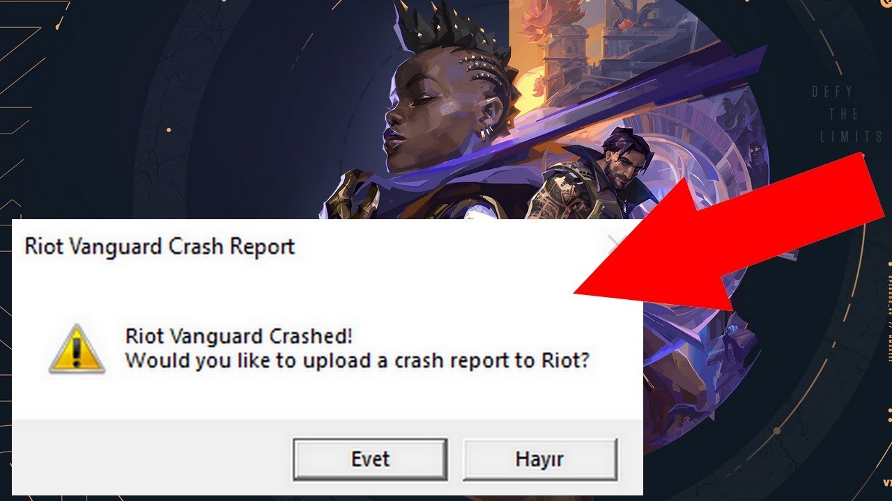 How to Fix Riot Vanguard Crash Report - Valorant Problem - YouTube