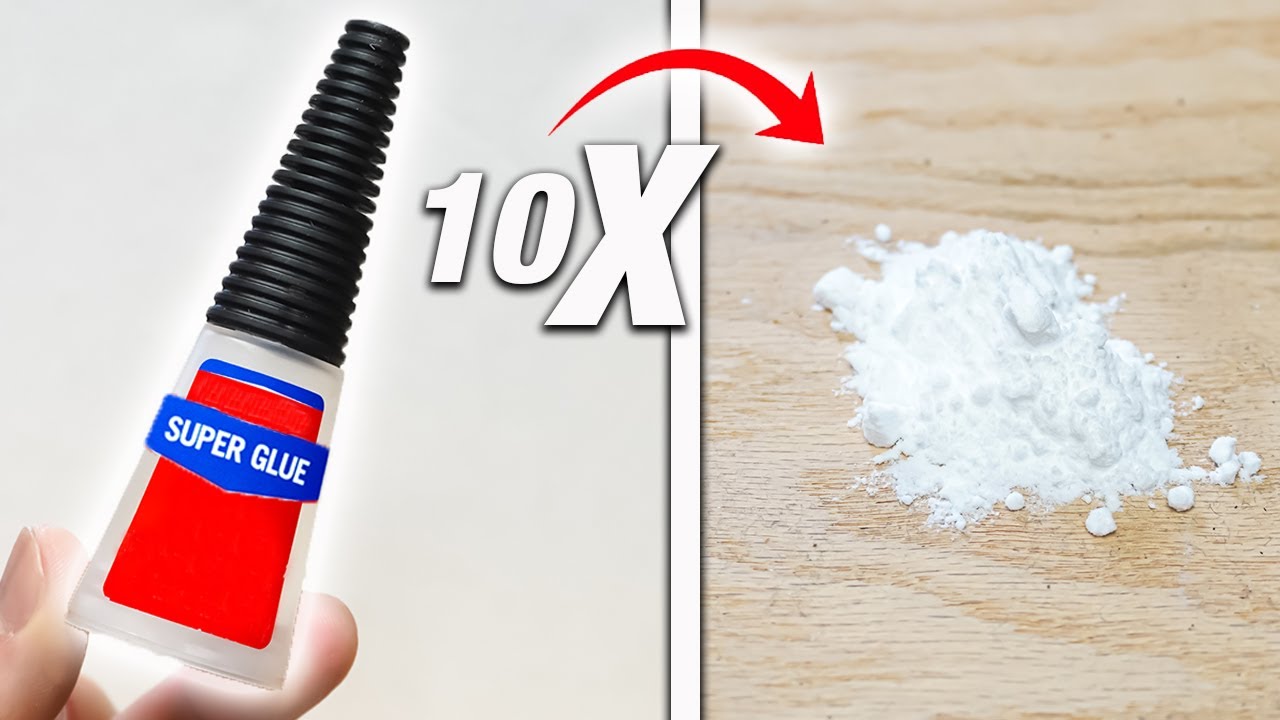 Mixing This To Super Glue Makes It 10X Stronger! DIY How To Hack! - YouTube