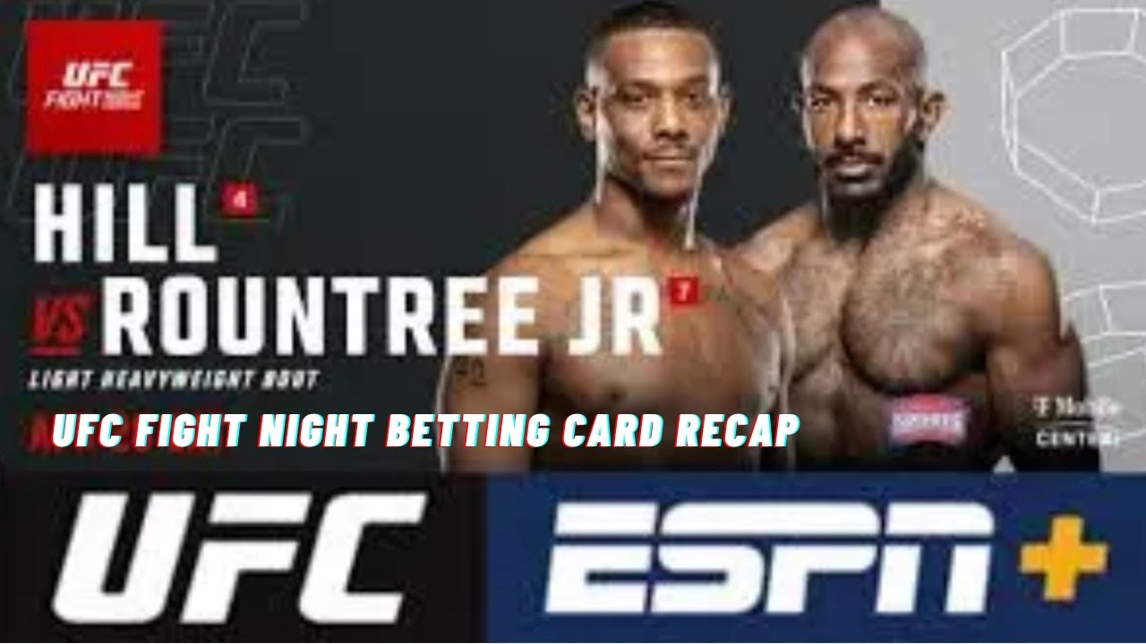 UFC Fight Night Hill vs Roundtree Jr Betting Recap - YouTube