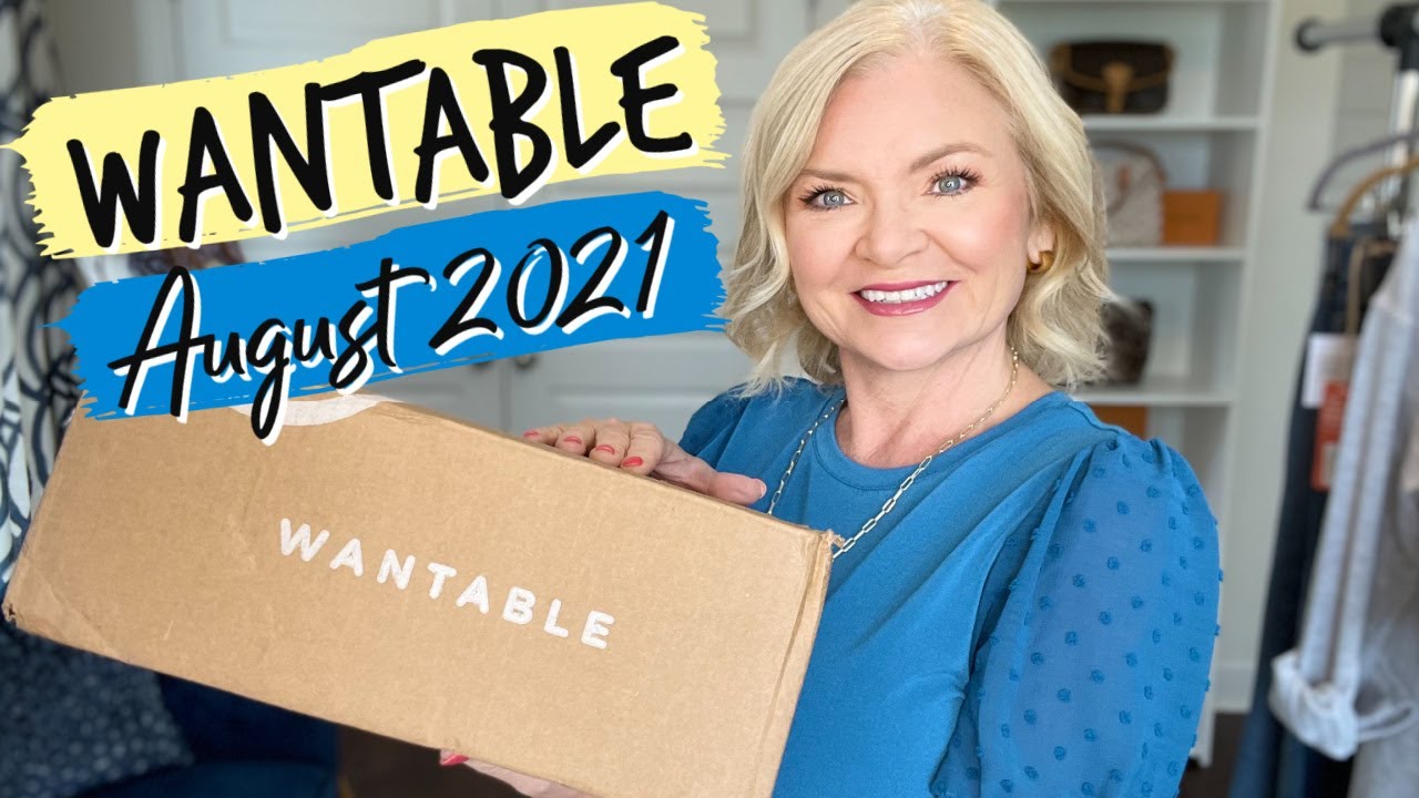 Wantable! // Unboxing & Try-On // August 2021 - YouTube