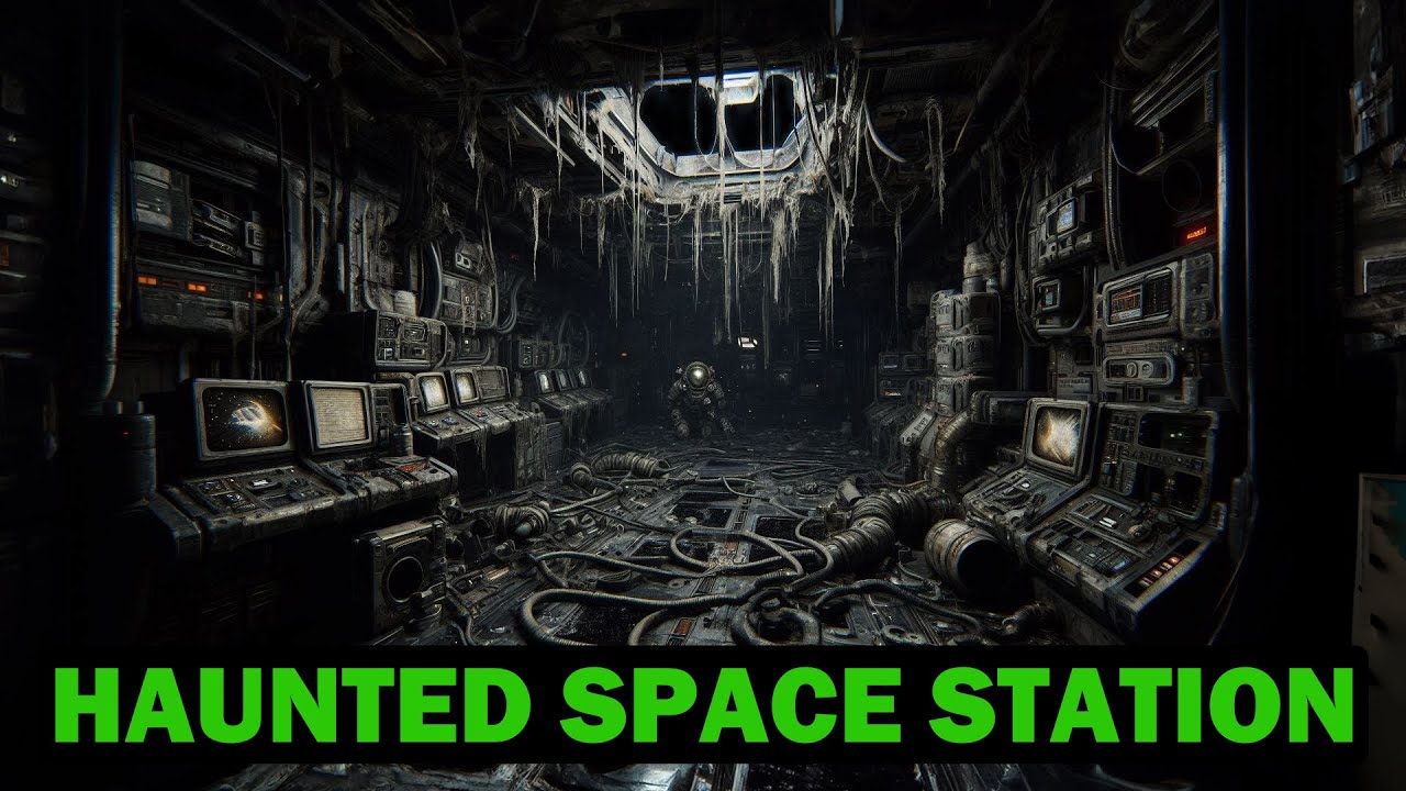 Haunted Space Station Ambience - 1 Hour - YouTube