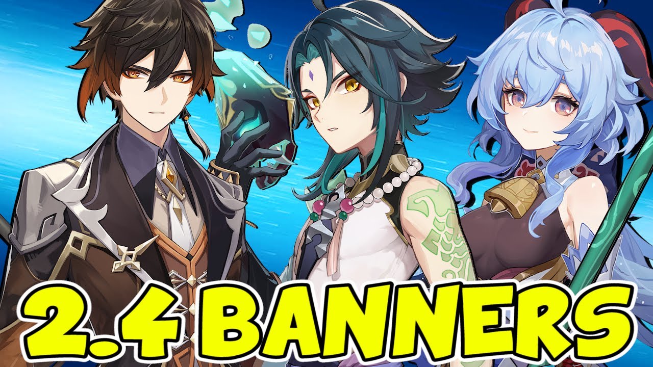 Genshin Impact Version 2.4 Banners REVEALED: Zhongli / Xiao / Ganyu ...