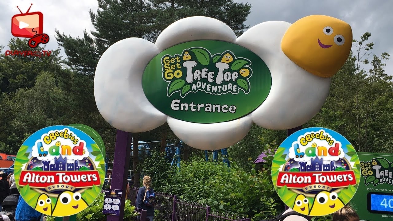 CBeebies Land | Alton Towers | Tree Top Adventure Ride 2021 - YouTube