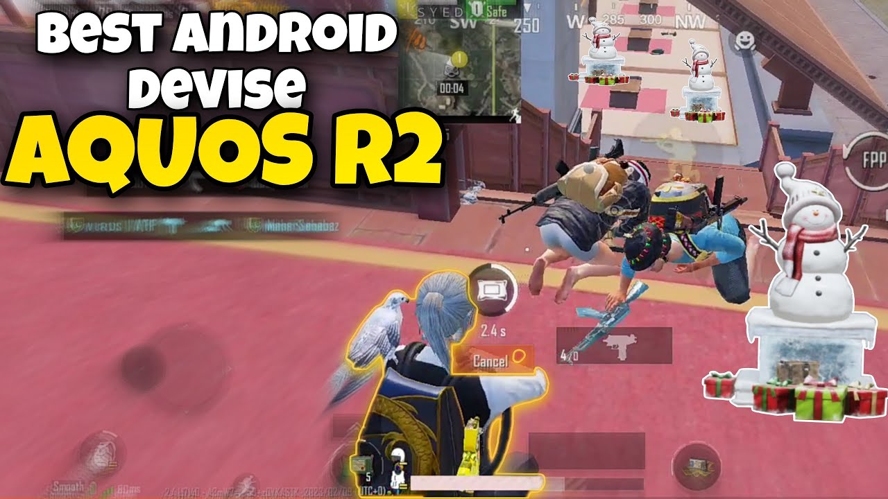 Best Android Devise For Pubg Mobile Aquos r2 🥵New Gameplay - YouTube