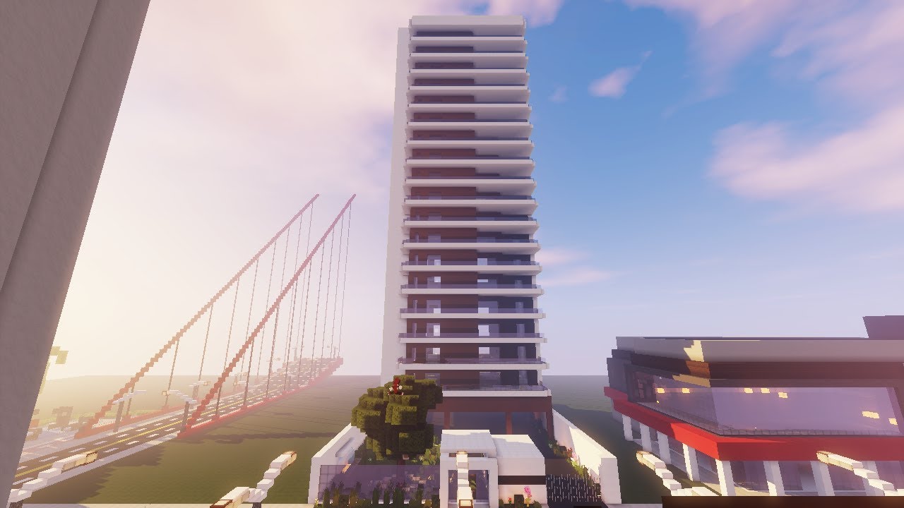 Minecraft: LAZYCITY #36 - PRÉDIO/ APARTAMENTO MODERNO ! Minecraft ...