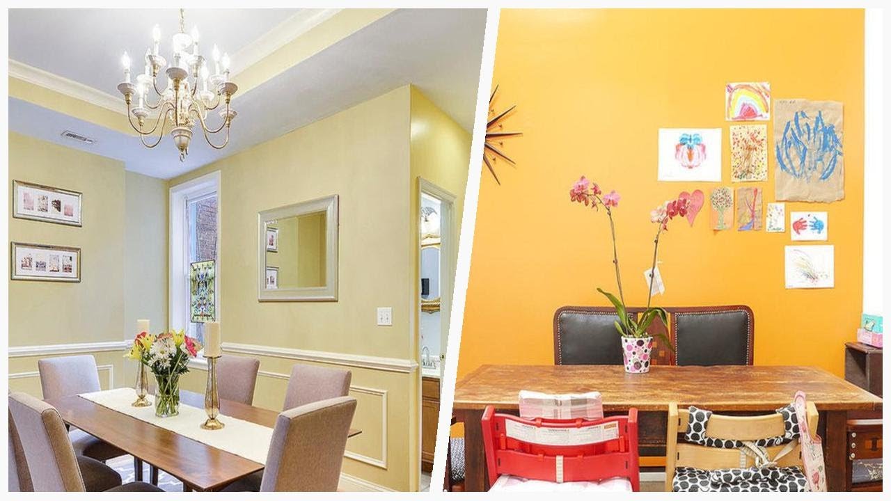 75 Yellow Dining Room With Yellow Walls Design Ideas You'll Love ...