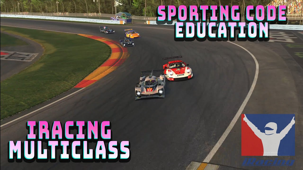 iRacing Sporting Code Education: Blue Flag does not mean Flash-To-Pass ...