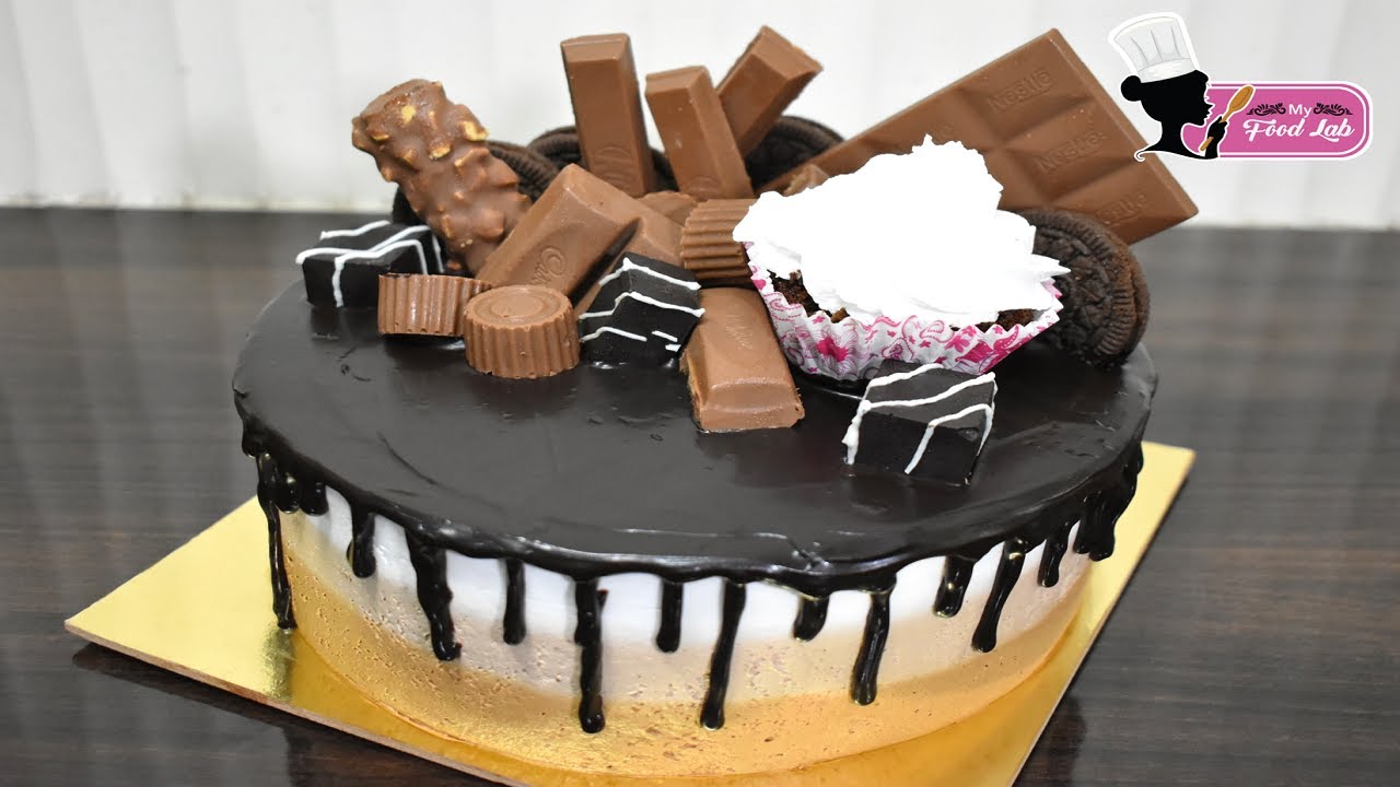 Chocolate Loaded Cake | Chocolate Explosion Cake - YouTube