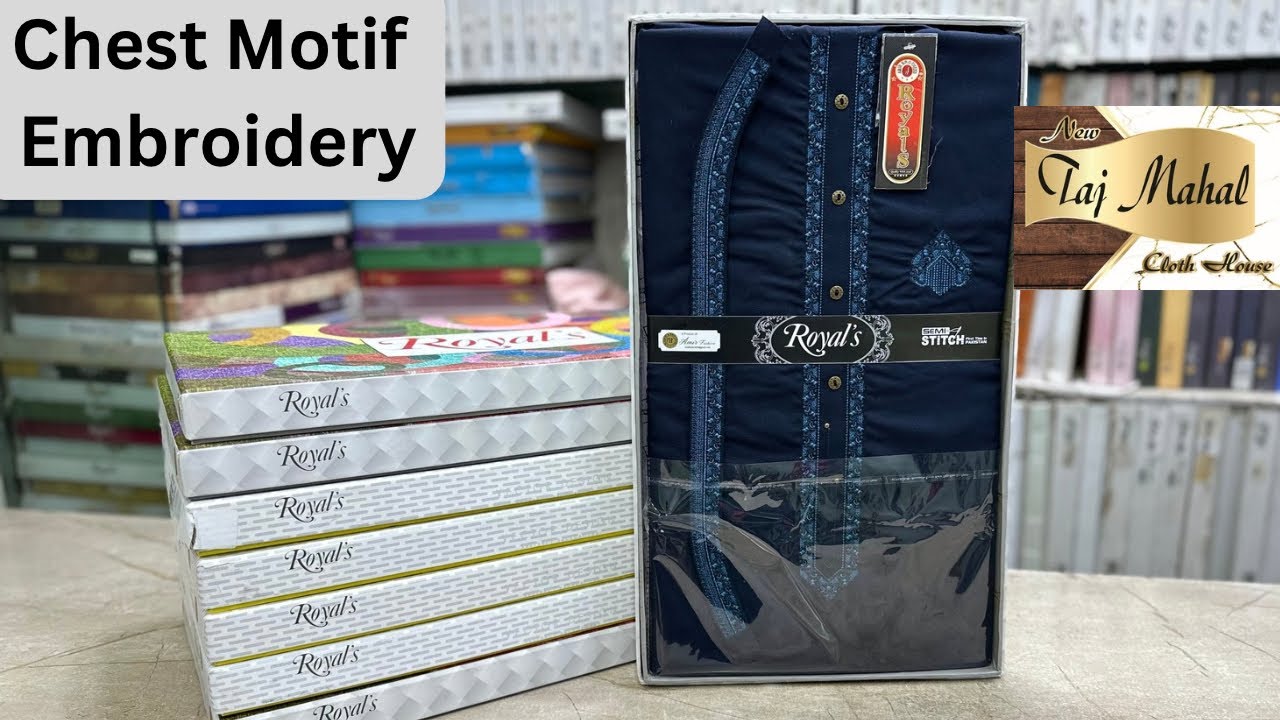 Azadi Embroidered Series by Royal’s at | TAJ MAHAL CLOTH HOUSE ...