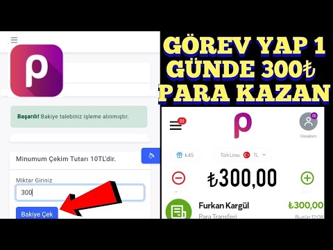 GÖREV YAP 1 GÜNDE 300 TL PARA KAZANDIRAN SİTE | İnternetten para kazanma - yatırımsız para kazanma