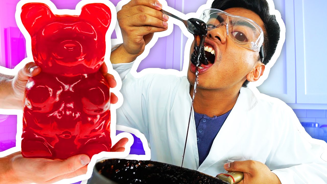 Do Not Boil A Giant Gummy Bear! - YouTube