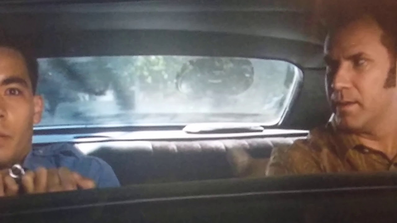 ricky bobby cougar ln the car - YouTube