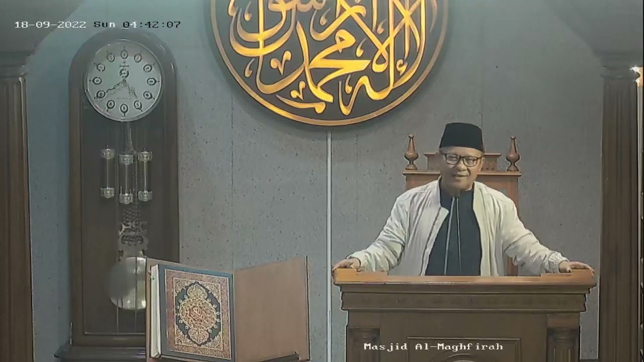 Kajian Ahad Ba'da Subuh 18092022 (KH. M. Imam Chambali) - YouTube