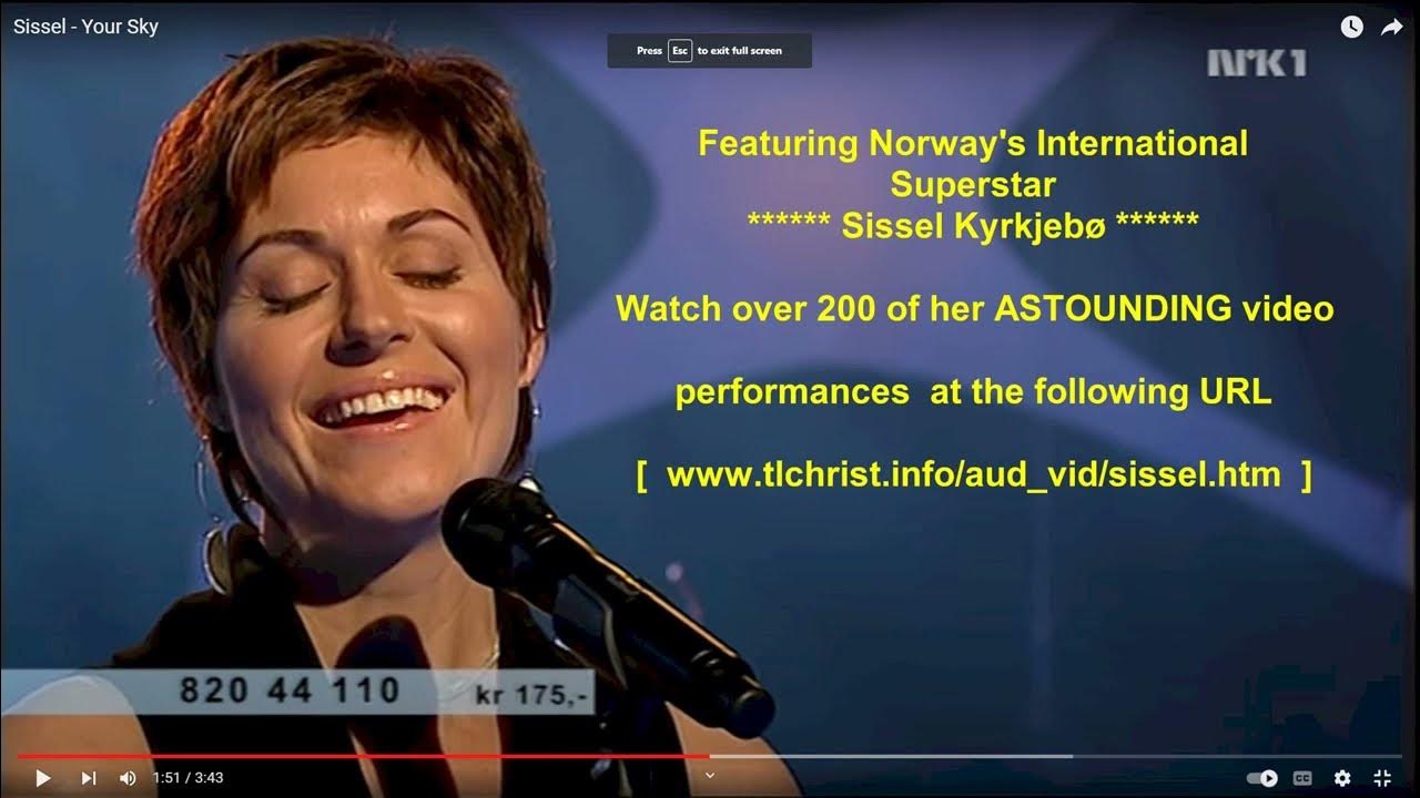Sissel Kyrkjebo - Watch Over 300 of Her ASTOUNDING Videos - YouTube