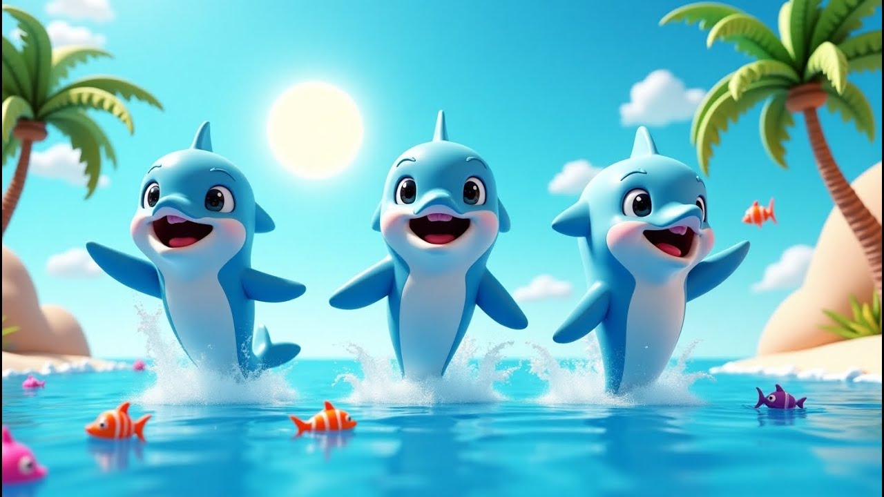Dancing Dolphins Adventure Song | Nursery Rhymes & Kids Songs ...